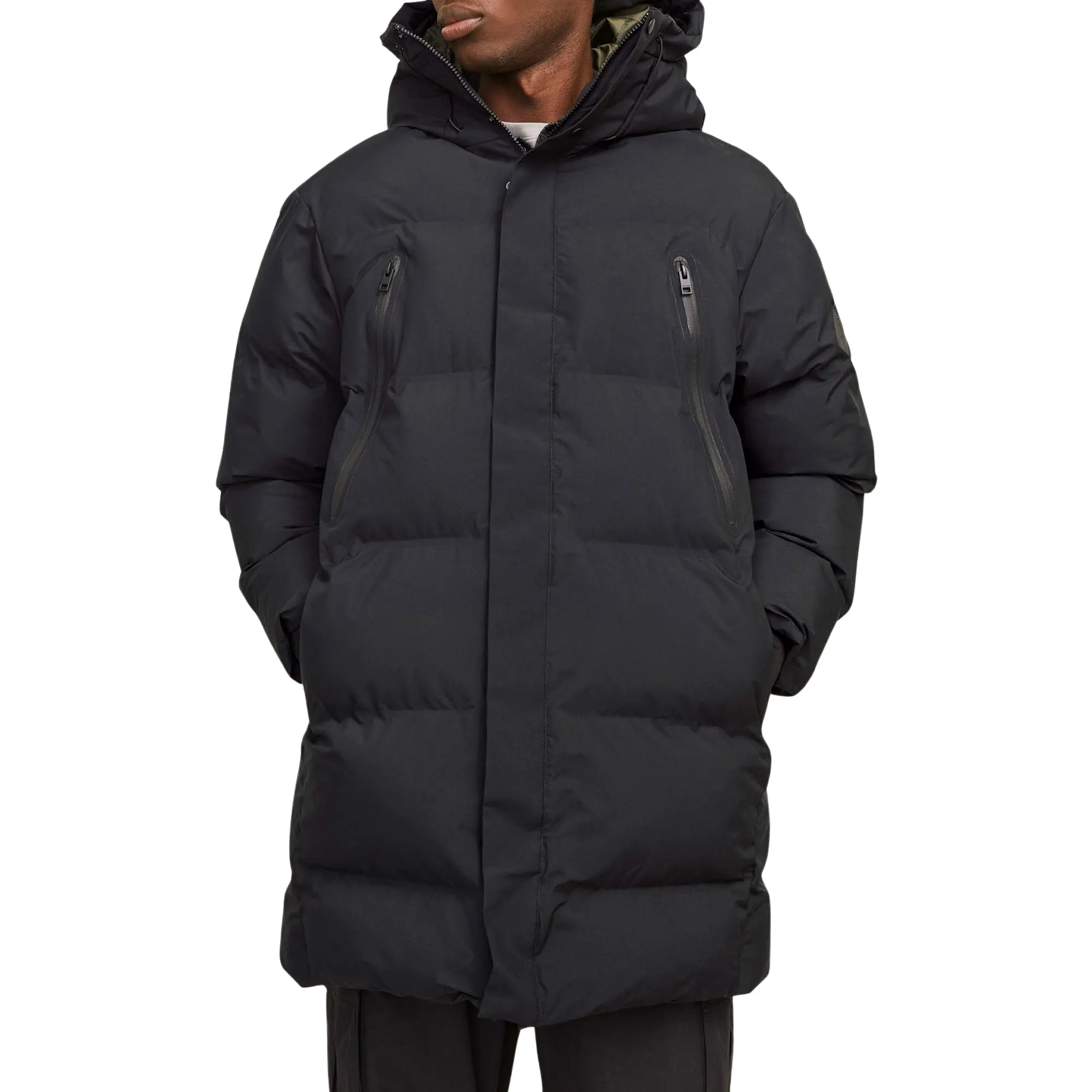 Jack & Jones Alpha Long Puffer Winter Jacket Men | Plutosport Jack & Jones Alpha Long Puffer Winter Jacket Men | Plutosport